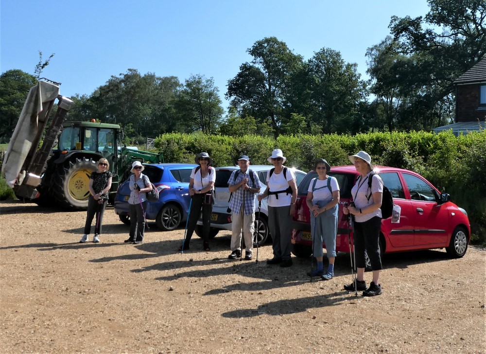Bubble walk on 16th June 2021 | Midhurst Footpath Companions