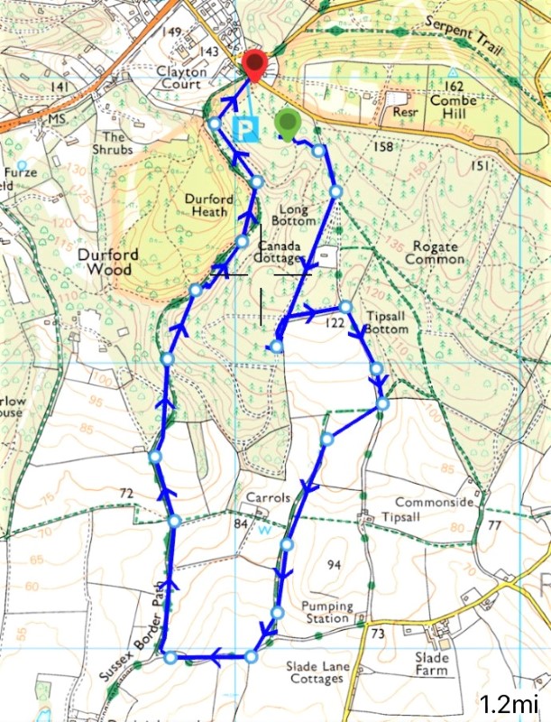 Bubble Walks 16th September 2020 | Midhurst Footpath Companions