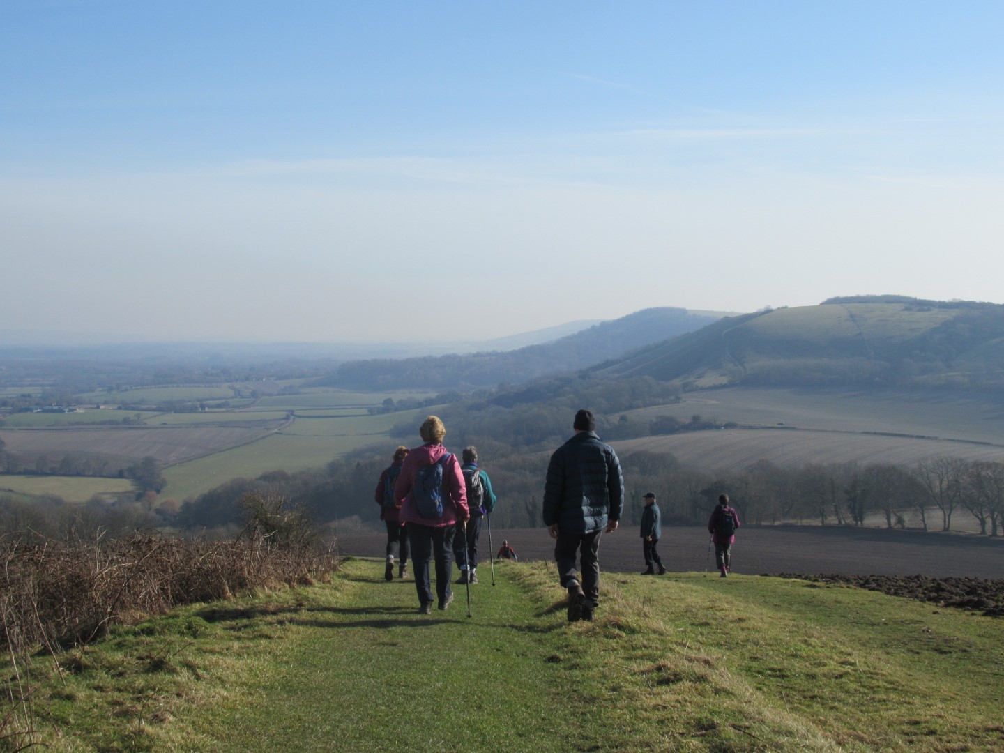 Hooksway walk on 15th February 2023 | Midhurst Footpath Companions
