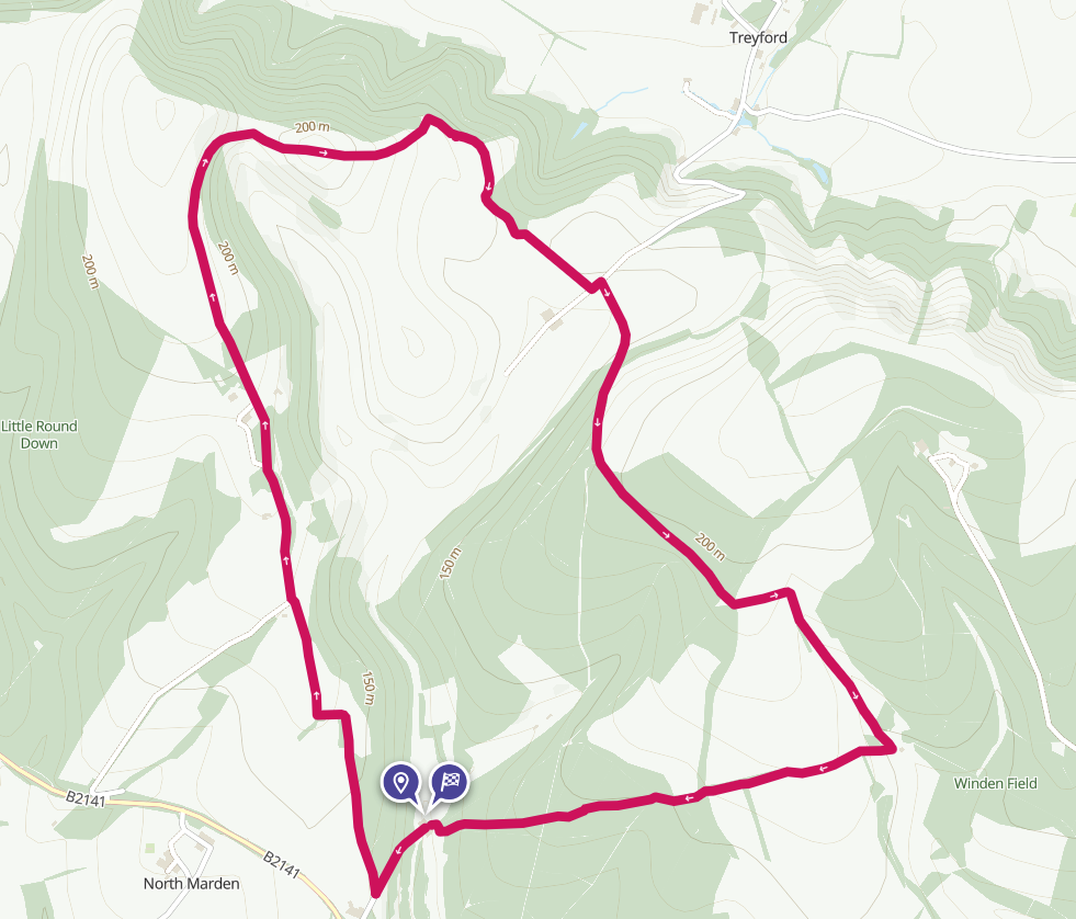 Hooksway walk on 15th February 2023 | Midhurst Footpath Companions