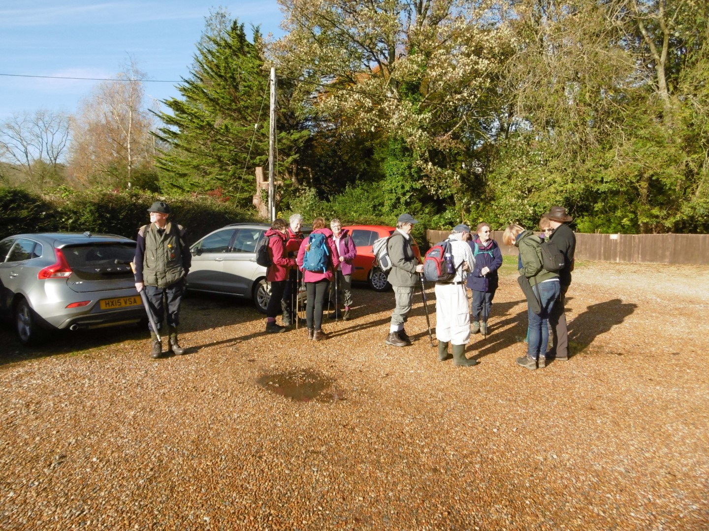 Walderton walk on 9th November 2022 | Midhurst Footpath Companions